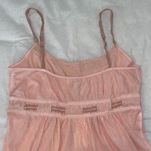 Mystree | Tops | Mystree Light Pink Y2k Tank Top | Poshmark